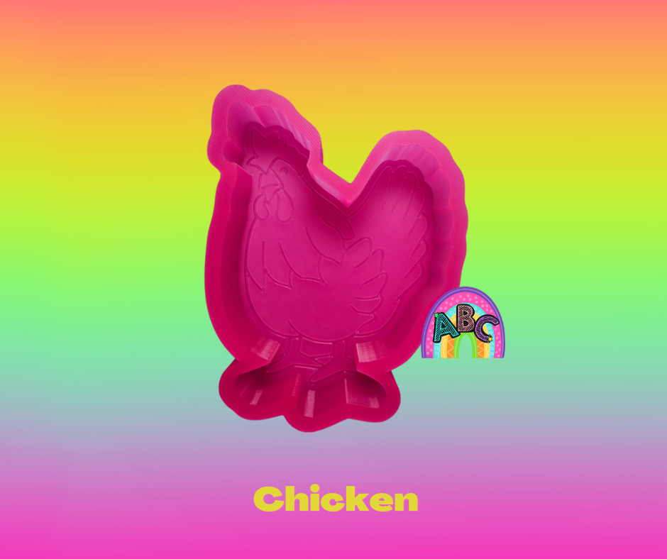 Chicken Silicone Mold – ABC MOLDS LLC