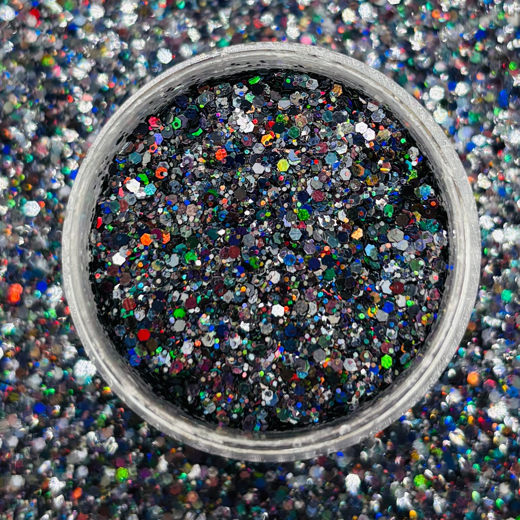 TATUM -Mini Chunky Holographic Mix – ABC MOLDS LLC