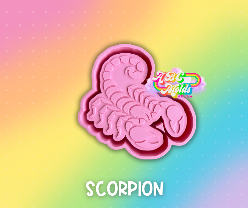 Scorpion Silicone Freshie Mold – ABC MOLDS LLC