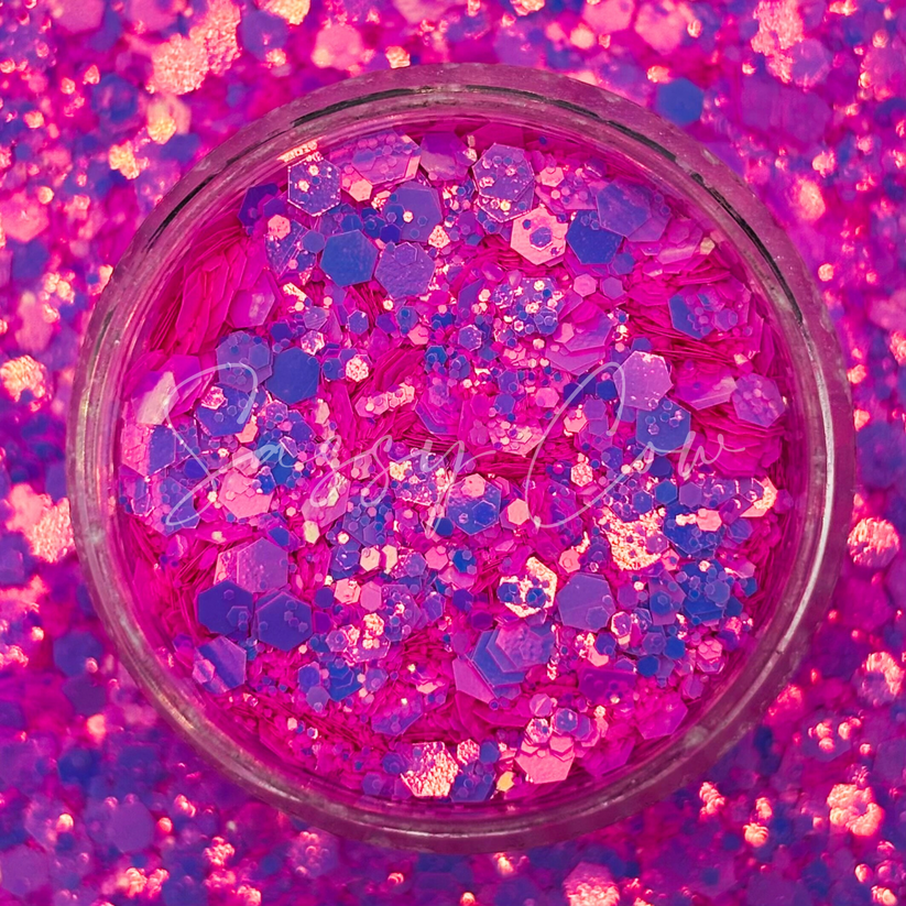 PROMISCUOUS - Chunky Color Shift Glitter Mix – ABC MOLDS LLC