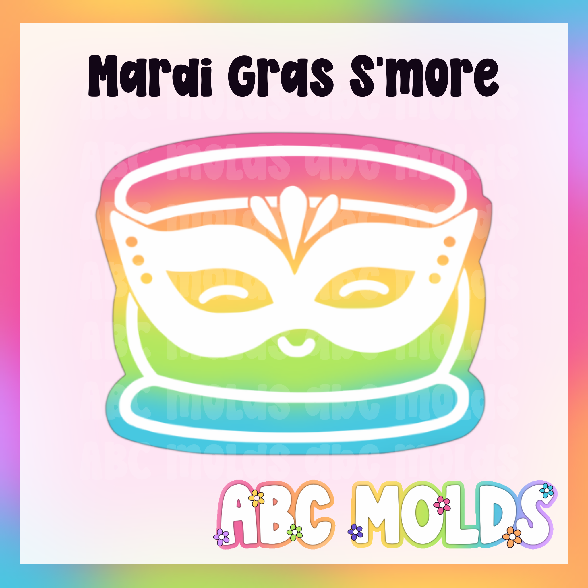Mardi Gras Smore Silicone Mold – ABC MOLDS LLC