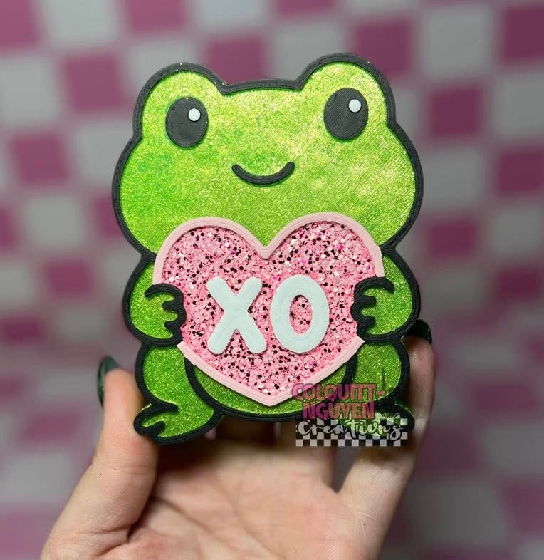 XO Frog Silicone Freshie Mold – ABC MOLDS LLC