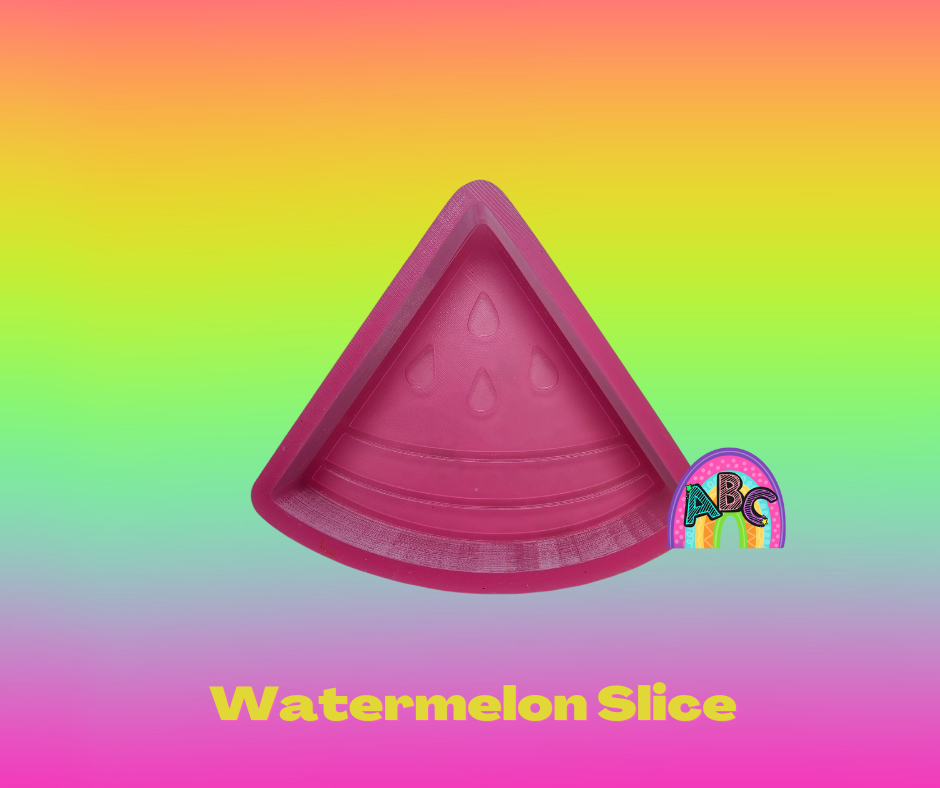 Watermelon Slice silicone mold – ABC MOLDS LLC